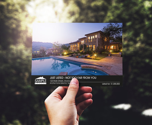 real estate postcards